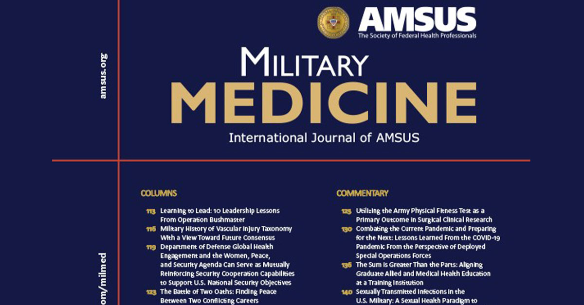 Alternative Uses of Hyperbaric Oxygen Therapy in Military Medicine ...