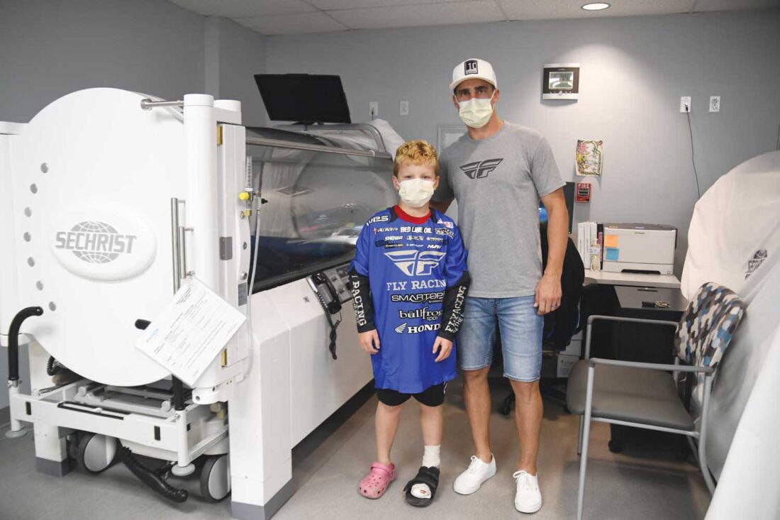 Injured Boy Meets Hero After Completing HBOT Treatments - HBOT News ...