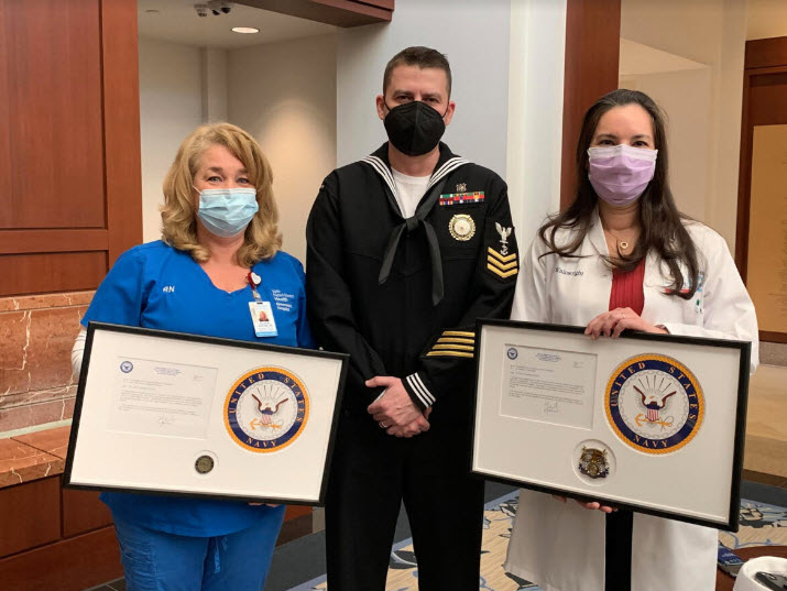 US Navy Honors Hyperbaric Medicine Physician for Treating Covid Long ...