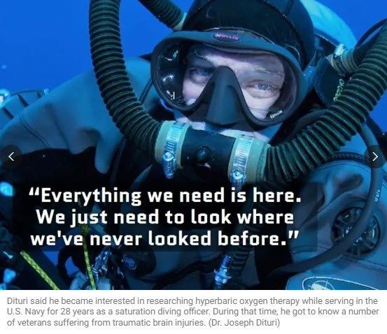 Dr. Joseph Dituri has now broken the world record for the longest time ...